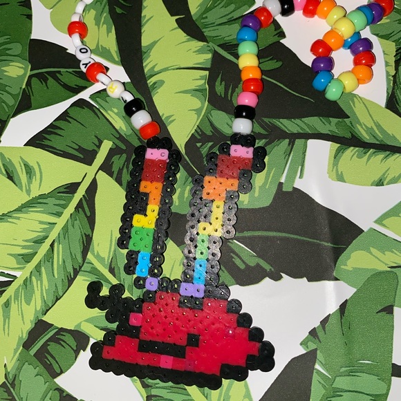 kandi | Jewelry | Mr Krabs From Spongebob Squarepants Edm Perler Kandi ...